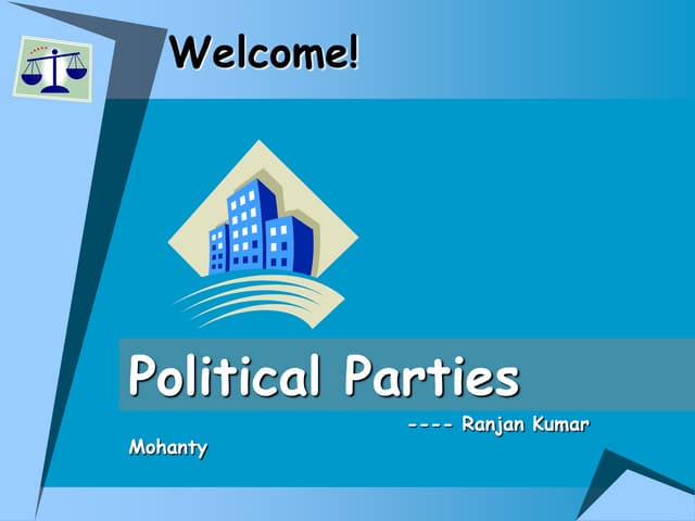 Political Parties class 10 civics PPT | PPTX