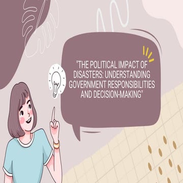 Political Perspective 1.pdf | Disasters