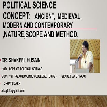 Political science concept^j scope^j nature^j method ^ | PPT