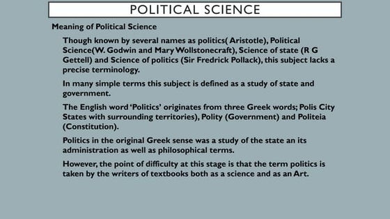 Nature and Scope of Political Science.pdf | Politics