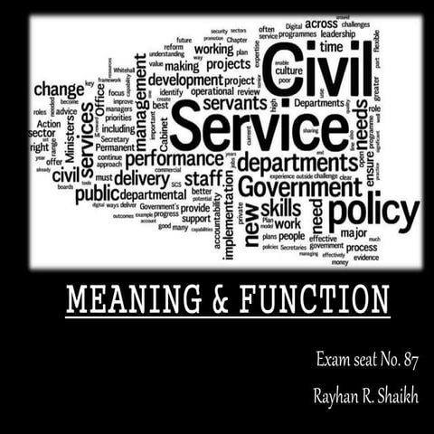 Civil Service | PPTX