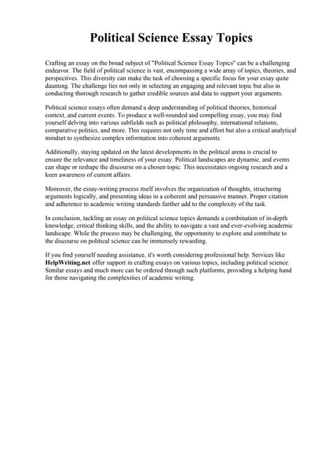 Politics Essay Topics.pdf