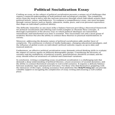 Political Socialization Essay.pdf