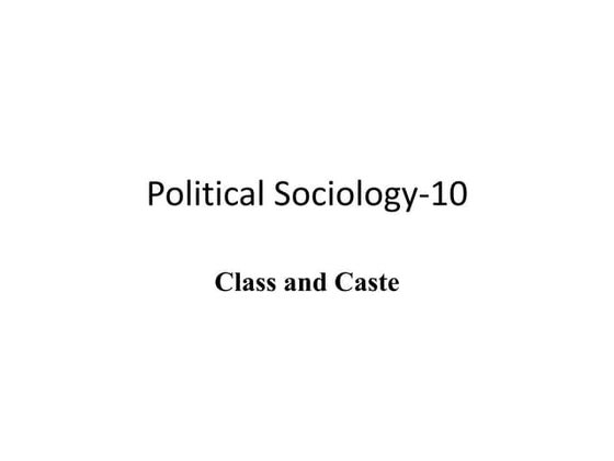 Sociology | PPTX