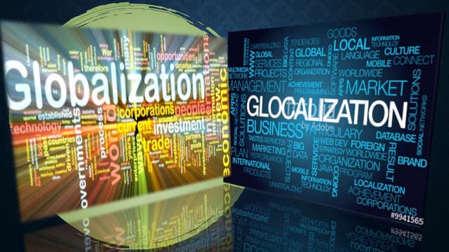 Globalization And Glocalization Ppt