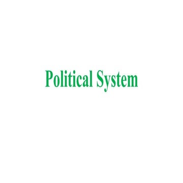 Political System an introduction institutions.pptx | Political Issues ...