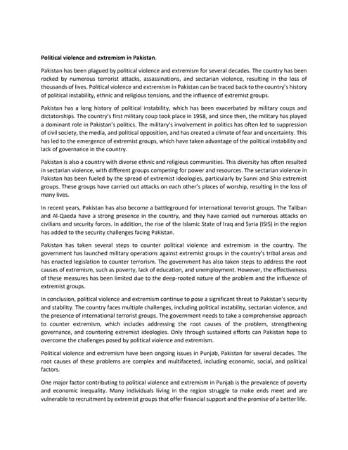 Sectarianism-in-pakistan, history's of Pakistan | PPT