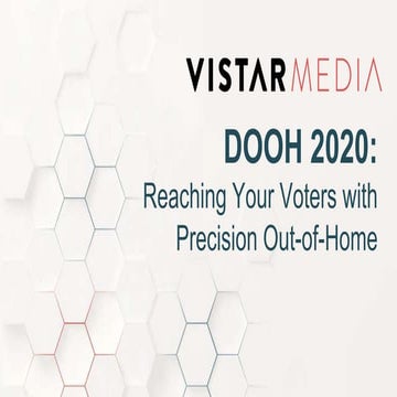 MediaPost Marketing Politics Sponsor Vistar Media | PPTX
