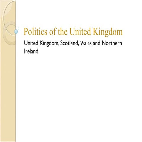 Politics of the United Kingdom | PPT