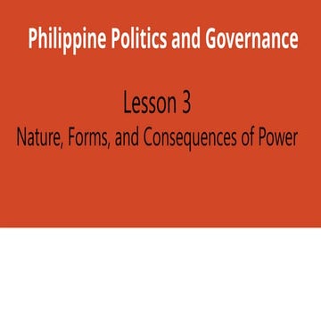 Politics-Lesson 3,4,5.pptx Power, States, Nation, and Globalization ...