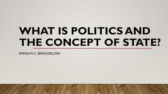 STATE- Elements and Origin. | PPTX