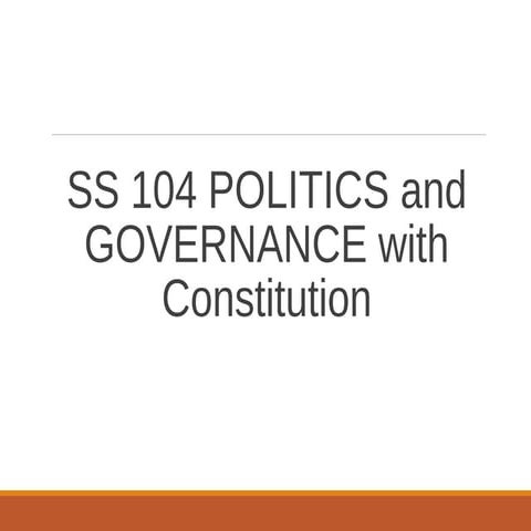 The 1987 philippine constitution | PPTX