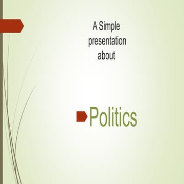 Politics | PPT