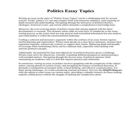 Politics Essay Topics.pdf