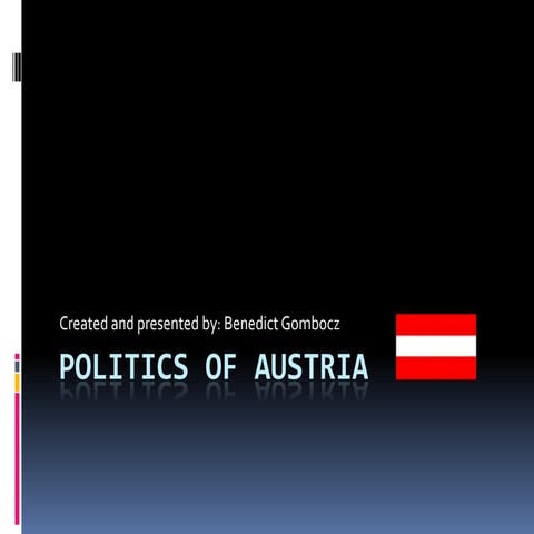 Politics of Austria | PPTX