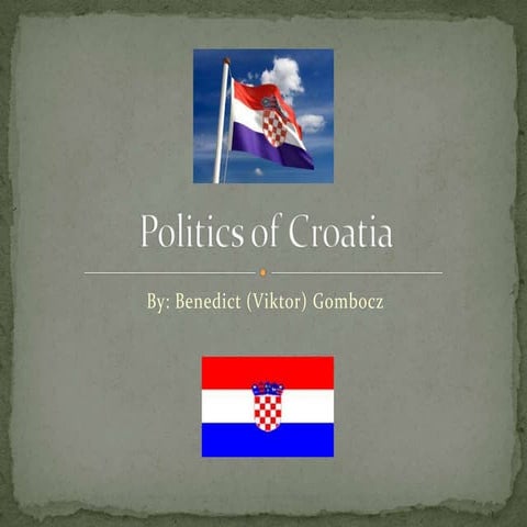 Politics of Croatia | PPT