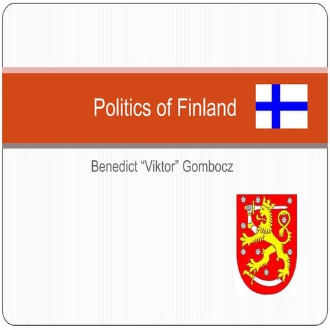 Politics of Finland | PPTX