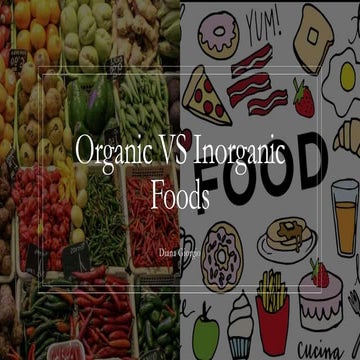 Organic vs. Inorganic Foods: Are there health benefits associated with ...