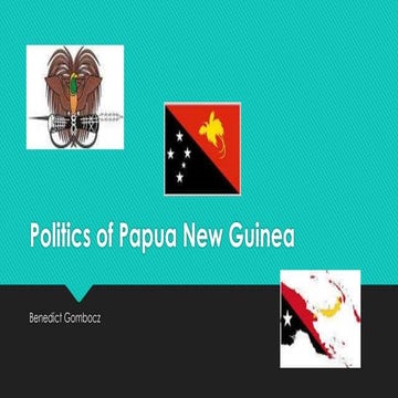 Politics of Papua New Guinea | PPTX