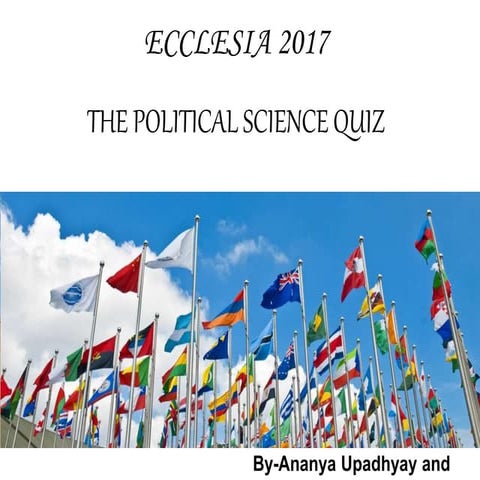 Political Science Quiz at Miranda House | PPTX | Politics