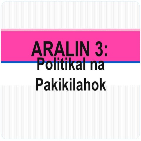 Ap10 q4-aralin iii | PPTX