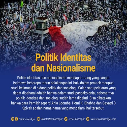 Politik identitas dan Nasionalisme | PDF