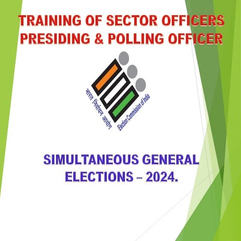 POLL DAY 2024.ppt for use by polling agents | PPT
