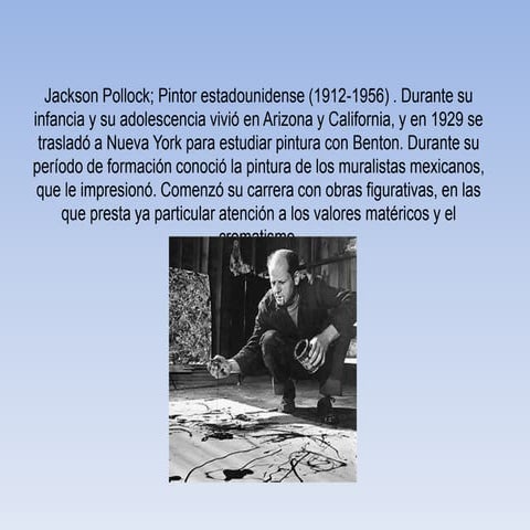 Jackson Pollock | PPTX