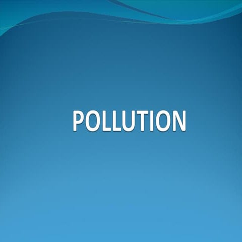 Types of pollution | PPT