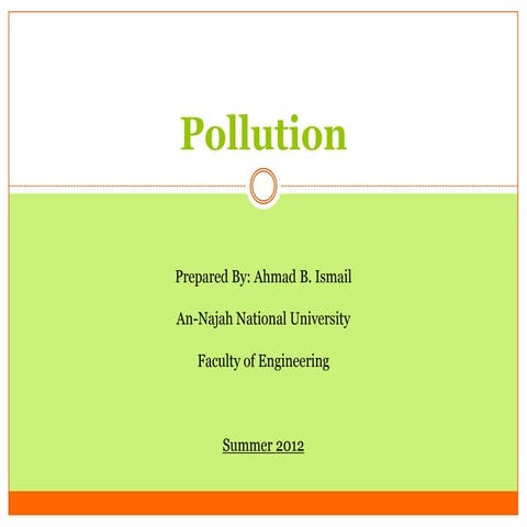 Pollution | PPT