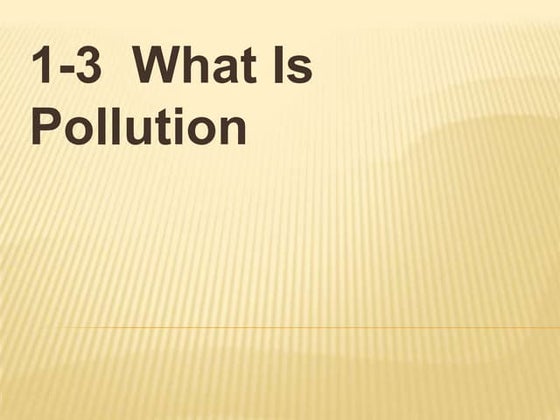 Clean Environment presentation | PPT