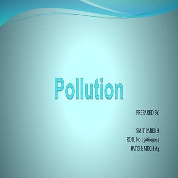Pollution | PPT