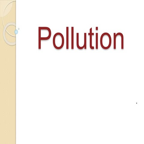 Pollution | PPT