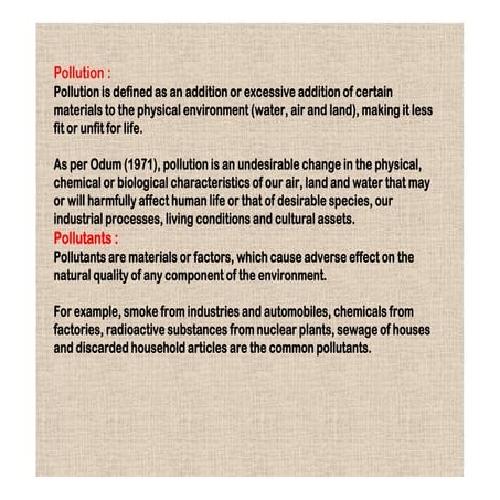 environmental harmful effects | PDF