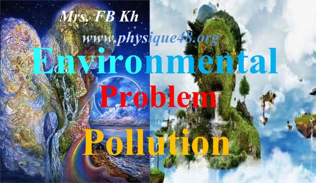 Air Pollution (slide presentation) | PPTX
