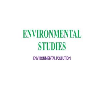 Pollution Environmental Sciences ES.pptx