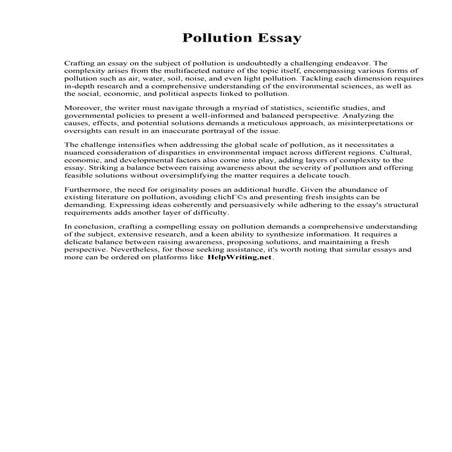 Pollution Essay.pdf