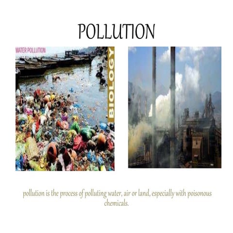 Earth’s hydrosphere & water pollution | PPTX