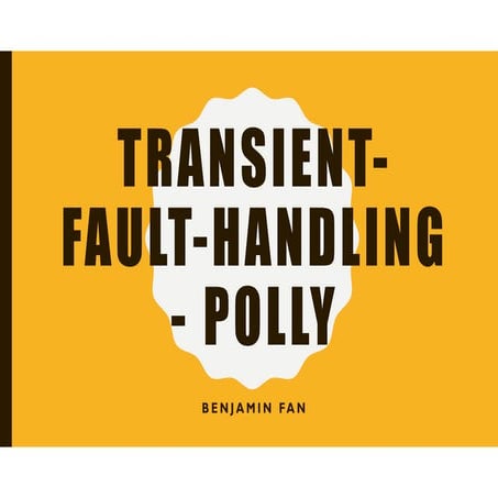 Transient fault-handling - Polly | PDF | Cloud Computing | Internet