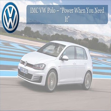 Polo VW | PPTX