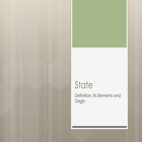 Lec 7 elements_of_the_state | PPT