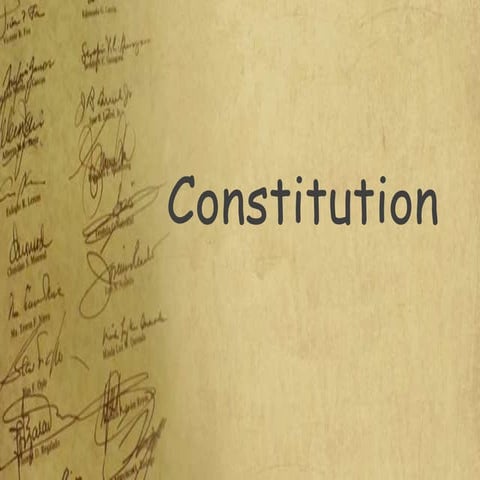 Polsc2 4 kinds of constitution | PPTX