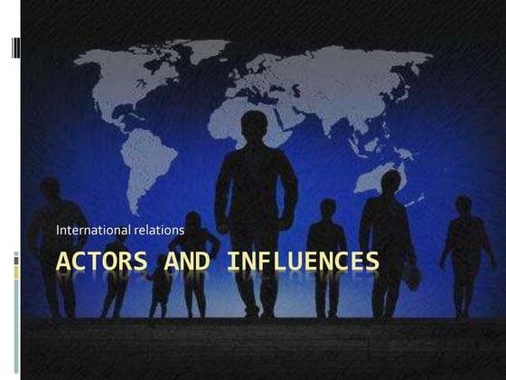 Difference State Actors and Non state Actors | PDF