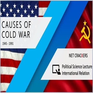 Causes of Cold War By Anurag Sharma Political Science Expert Faculty. | PPT