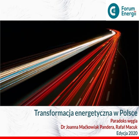 Polska transformacja energetyczna | PDF