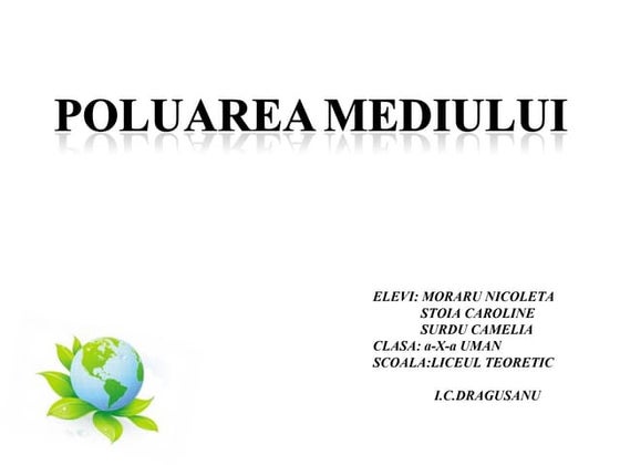 Protectia mediului material didactic | PPT