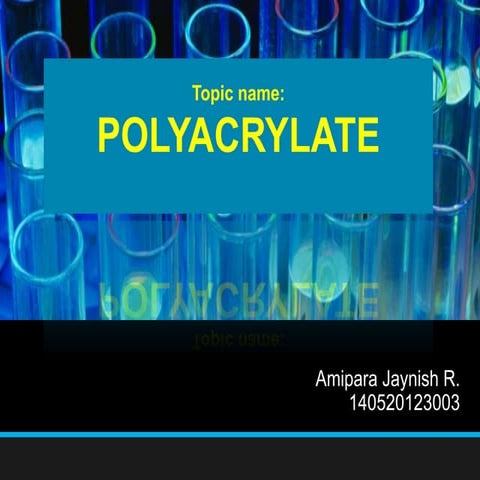 Synthesis of Polycarbonate | PPTX