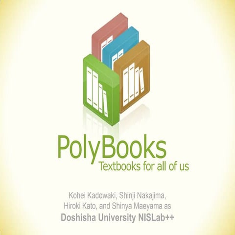 Poly Books (Japan Finals) | PPTX