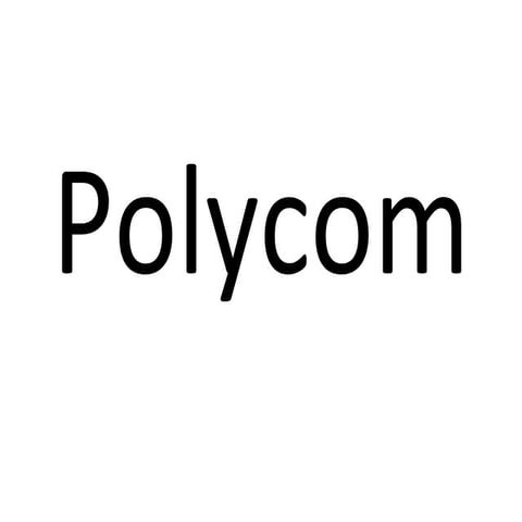 Polycom | PPT | Computer Peripherals | Computing