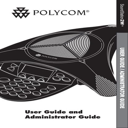 Polycom sound station 2w user guide | PDF